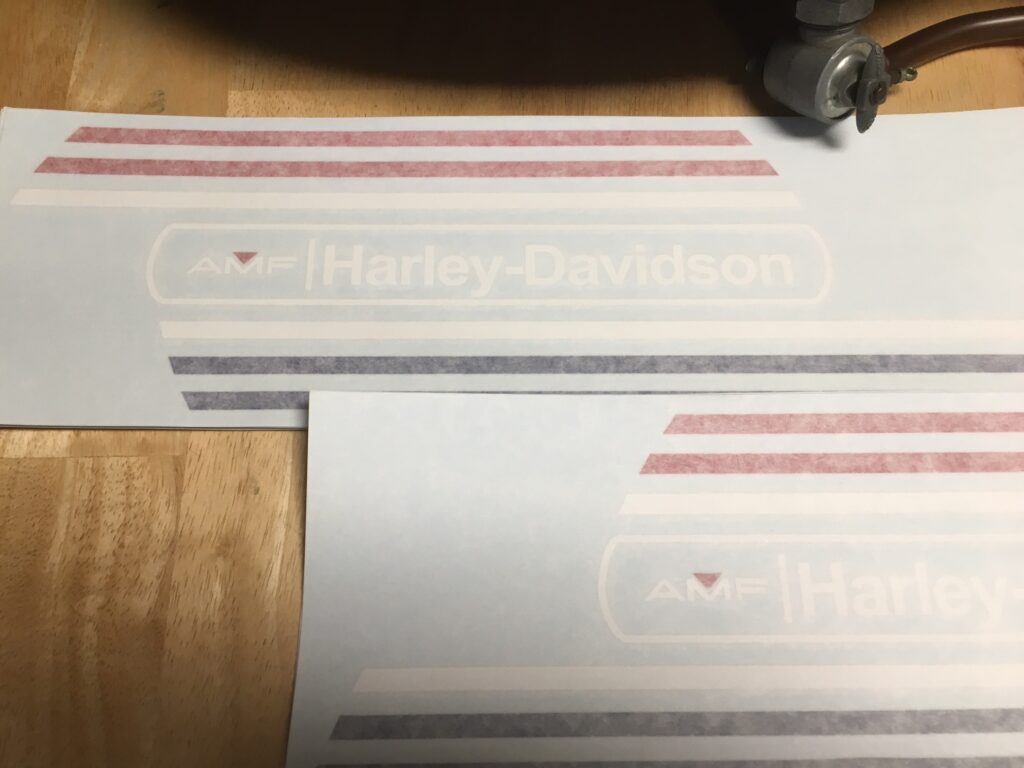 Harley Davidson – Tank Decals | Vintage Motor Company